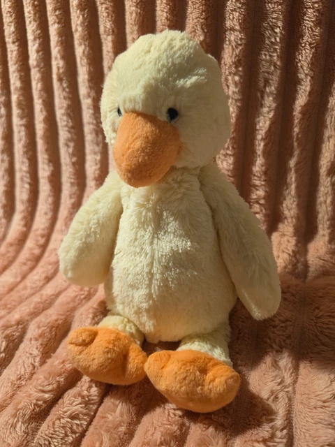 JELLYCAT BASHFUL DUCK Retired Old Version Soft Toy £42.30 - PicClick UK