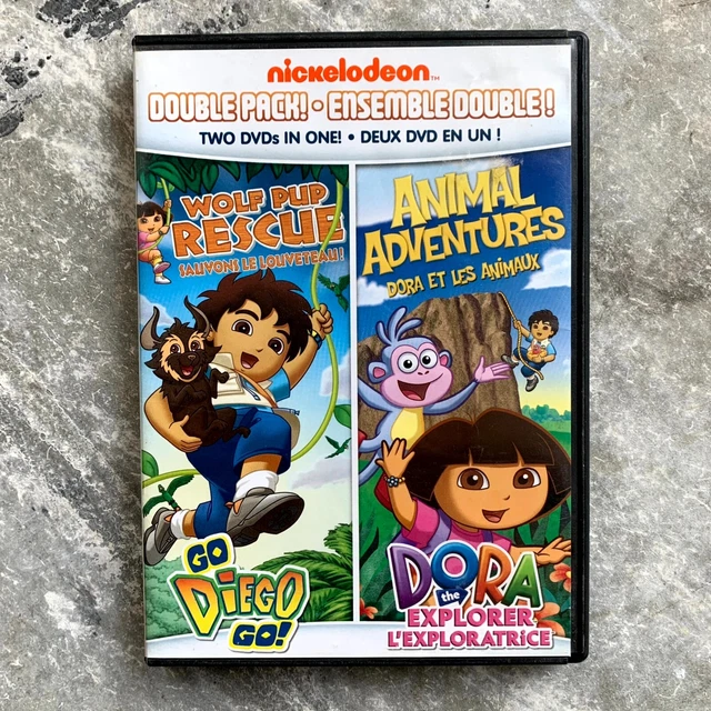 NICKELODEON DVD DOUBLE Pack Dora the Explorer & Go Diego Go £4.04 ...