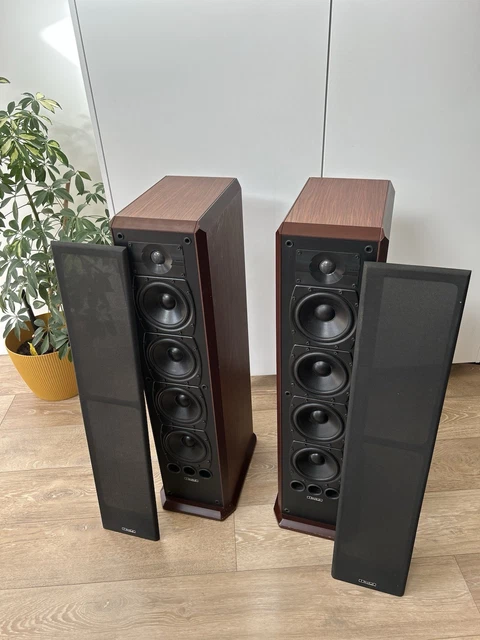 MISSION 753 FLOOR-STANDING Speakers , Rosewood Finish, with Floor ...
