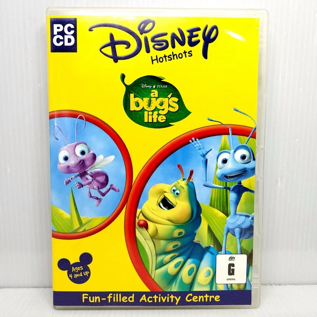 DISNEY HOTSHOTS A Bug's Life - PC CD-Rom Activity Centre Game $10.95 - PicClick AU