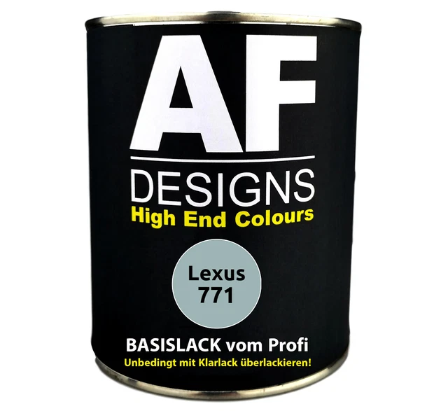 500ML VERNIS DE Base Lexus 771 Aqua Métallique Prêt À L'Emploi EUR 38 ...