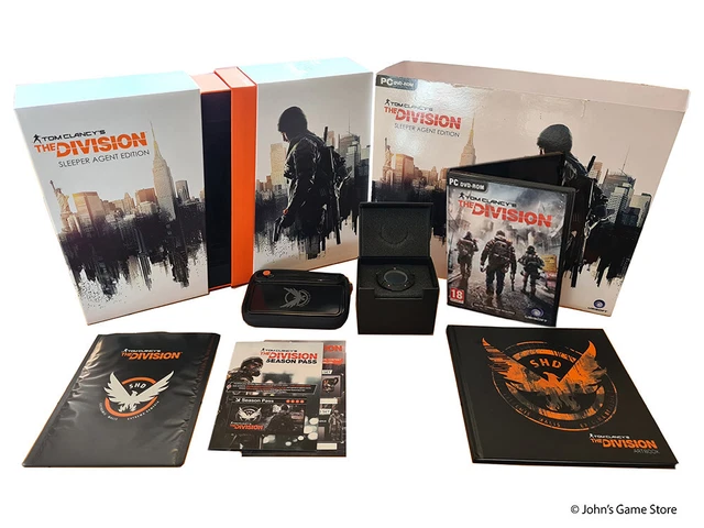 TOM CLANCY'S THE Division Sleeper Agent Edition PC DVD £149.95 ...
