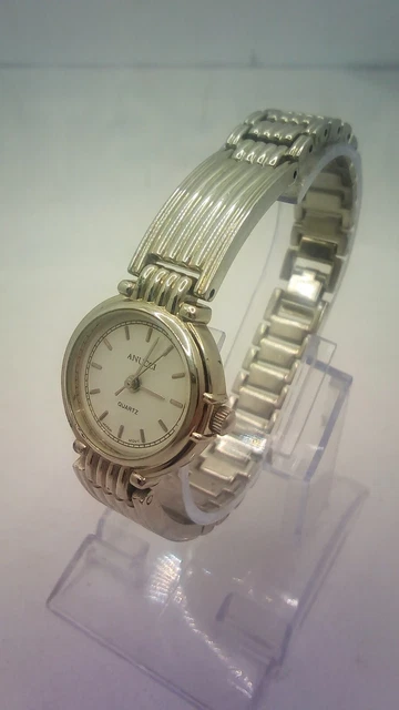NEW ANUCCI LADIES Stainless Steel Japan Movement Quartz Watch. £4.99 ...