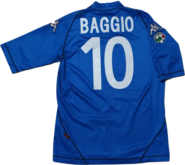 MAGLIA MATCH WORN calcio Roberto Baggio Brescia 2003 2004 Kappa *MADE ...