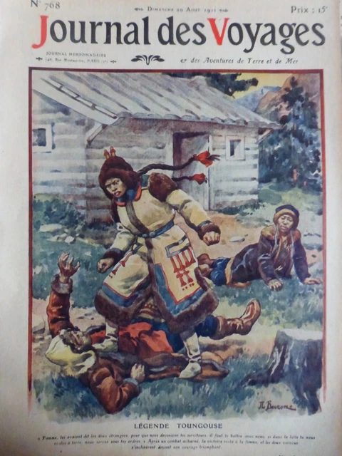 1894 1911 Russian Chinese Border Legends Tongouse 3 Old Newspapers 61
