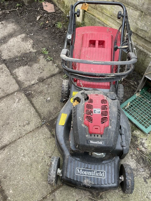 MOUNTFIELD SELF-PROPELLED LAWN Mower 100CC - Red (SP164) £30.00 ...