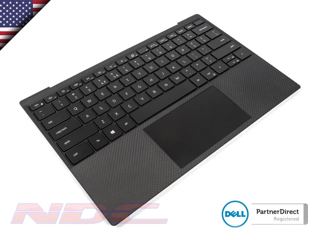 DELL XPS 9300/9310 Palmrest/Touchpad+US/I ENGLISH Backlit Keyboard ...