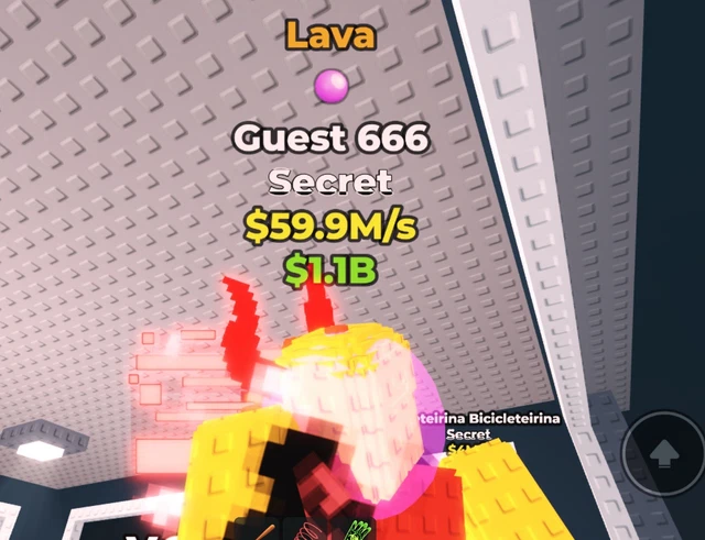 GUEST 666 STEAL A Brainrot Lava Trait: bubblegum 59.9m/s Cheap Quick ...