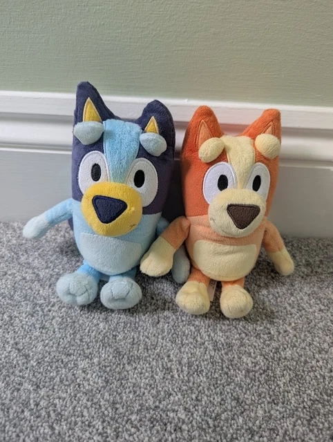 BLUEY AND BINGO Soft Toy Plush Bundle VGC Cbeebies £7.99 - PicClick UK