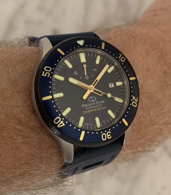 RARE SUPERB ORIENT Star (Epsom Seiko) Limited Edition Divers 200M F6N4 ...