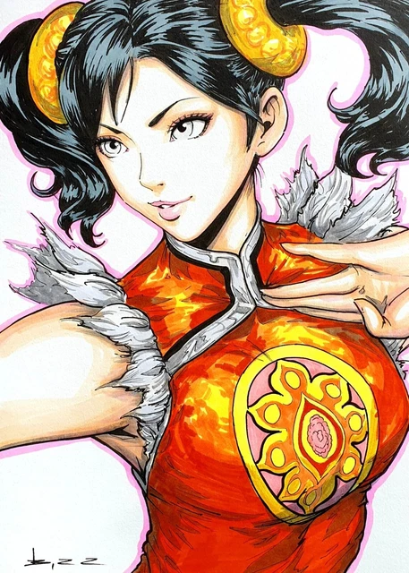 LING XIAOYU,TEKKEN CHARACTER,FAN art,drawing,markers,comics,manga ...