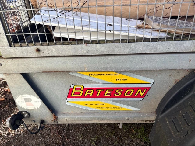 BATESON TRAILER 8X5 £1,842.70 - PicClick UK