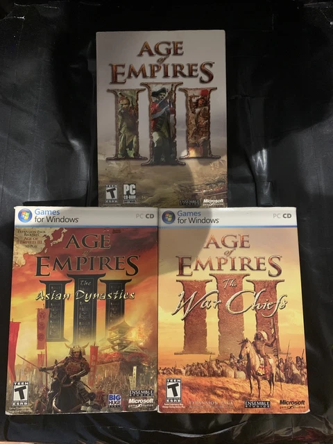 Age Of Empires Iii The Asian Dynasties Pc 2007 The Cd Rom The Game