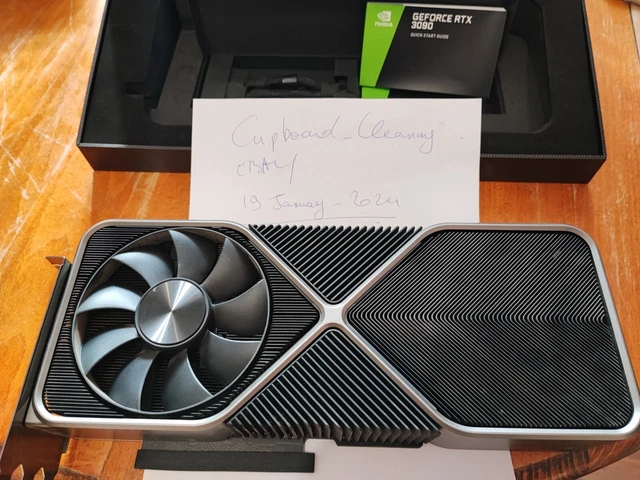NVIDIA FOUNDER'S EDITION GeForce RTX 3090 box+notice all OG items EUR ...