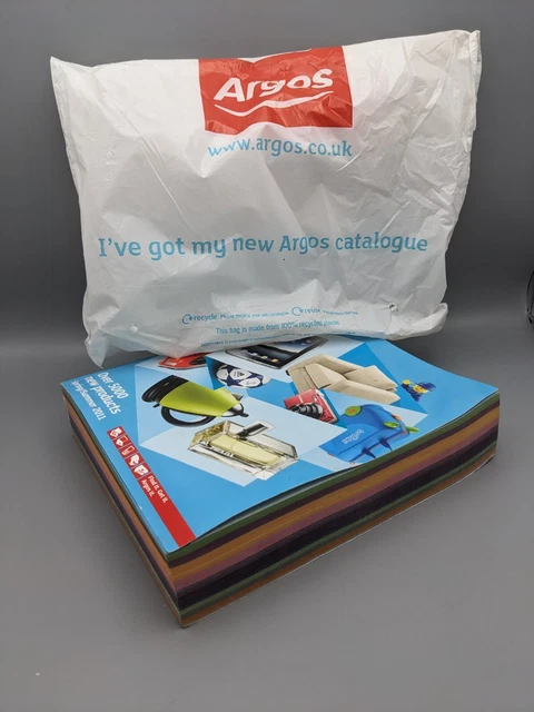 ARGOS CATALOGUE SPRING/SUMMER 2011 Collectors Item Great Condition Bag ...