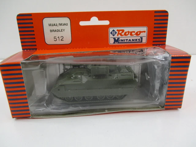 ROCO 512 1:87 Minitanks M2A2/M3A2 Bradley Panzer EUR 17,90 - PicClick FR