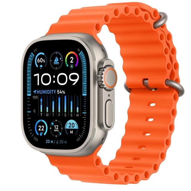 *IMMACULATE* APPLE WATCH Ultra 2 49mm Titanium - Orange (GPS + Cellular ...