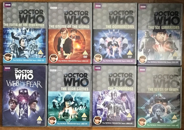 BBC CLASSIC DOCTOR Who 8 DVD Collection Patrick Troughton Cybermen ...
