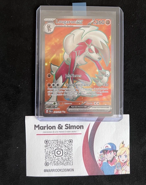 CARTE POKÉMON LOUGAROC ex 242/193 Évolution Paldea EV2 🇫🇷 EUR 7,00 ...