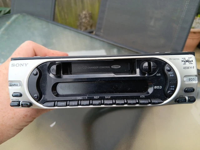 RETRO SONY XR-CA370X XPLOD car stereo head unit Radio cassette Head ...