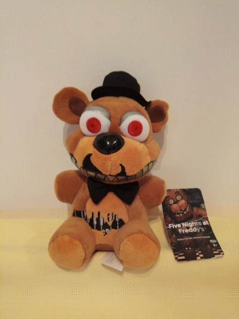 FUNKO FIVE NIGHTS At Freddy's Freddy Fazbear 8" High Soft Plush Toy ...