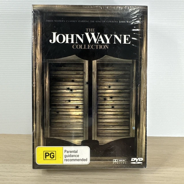 JOHN WAYNE COLLECTION DVD Region 4 Stagecoach The Shootist Angel & the ...