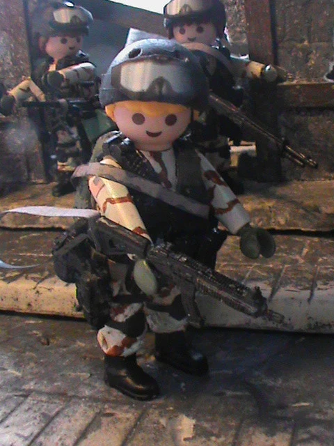 PLAYMOBIL CUSTOM US Delta Force (Mogadiscio) (Somalie-1993) Ref-0256 ...