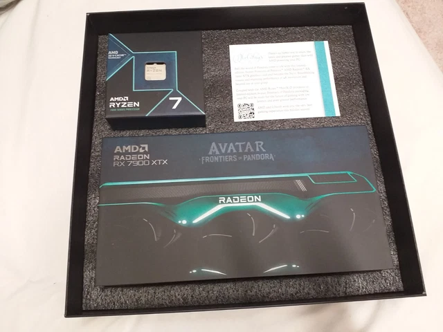 LIMITED AVATAR EDITION 7800X3D processor and 7900XTX graphics card EUR ...