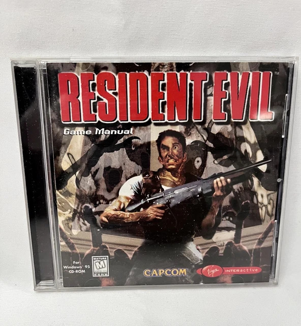 RESIDENT EVIL 1 Virgin Interactive Windows 95 PC Game Mint Disc $80.00 ...
