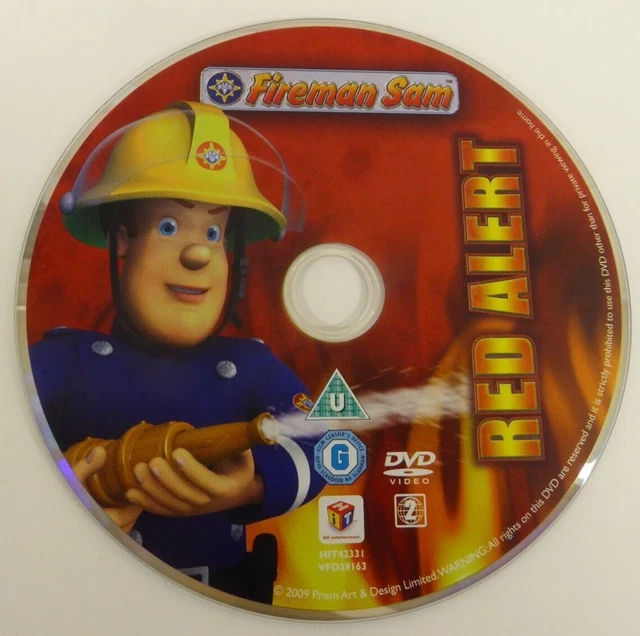FIREMAN SAM RED Alert - Dvd - No Case - Disc Only £1.45 - PicClick UK