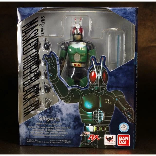 BANDAI S.H.FIGUARTS KAMEN Rider BLACK RX Masked Action Figure Tamashii ...