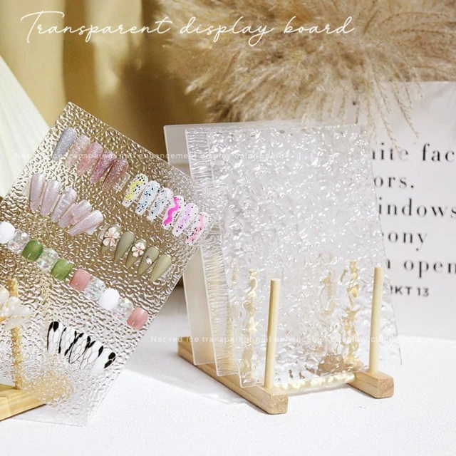 NAIL ART DISPLAY Stand Nail Showing Stand Board Color Card Display ...