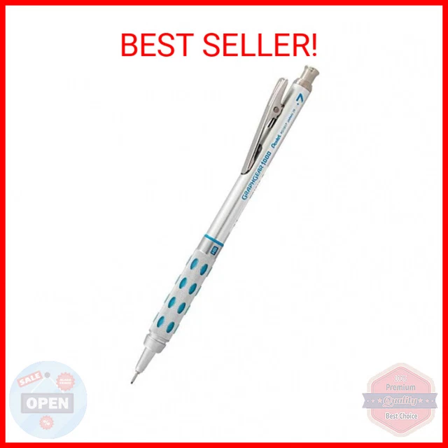 PENTEL GRAPH GEAR 1000 Mechanical Drafting Pencil 0.7mm Blue (PG1017 ...