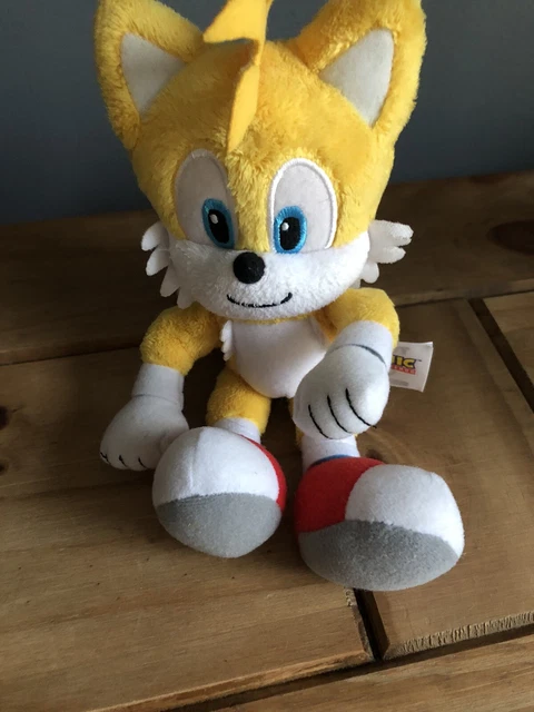 SONIC THE HEDGEHOG Tails 8-Inch Plush TOMY Stuffed Animal Toy SUPER ...