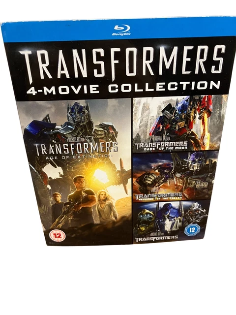 TRANSFORMERS 4-MOVIE COLLECTION Blu-ray Box Set Age of Extinction £7.00 ...