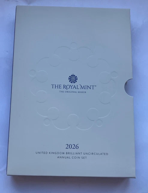 2026 ROYAL MINT Annual Coin set Outer box only NO COINS £16.50 ...