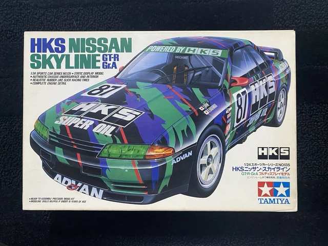TAMIYA HKS NISSAN Skyline GT-R Gr. A 1/24 (24135) £80.00 - PicClick UK