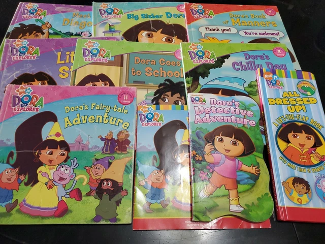 NICK JR. DORA the Explorer Let's Go! Vamonos! Adventure Game Book. Pre ...