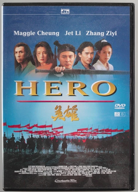 HERO DVD JET Li Maggie Cheung Zhang Ziyi Martial Arts Actionfilm Deutsch EUR 7,95 - PicClick DE