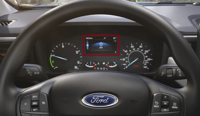 FORD TRANSIT CUSTOM 2013 - 2019 Lcd Screen Digitial Display Dash Speedo ...