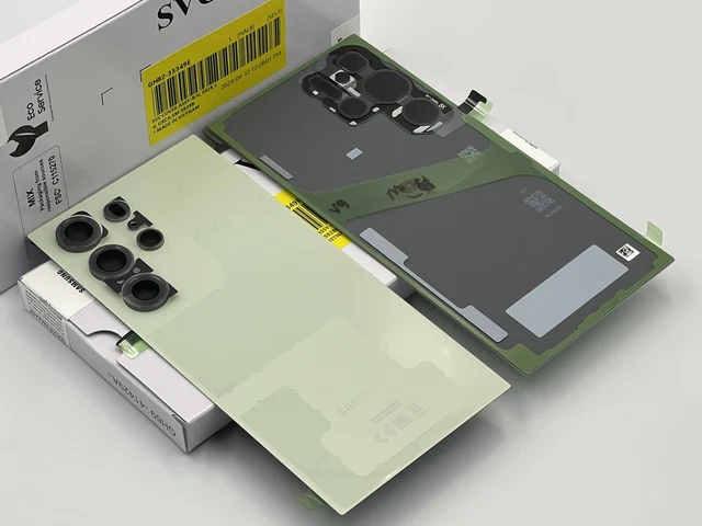 GENUINE SAMSUNG GALAXY S24 Ultra ( SM-S928 ) Back Cover in Green - GH82 ...