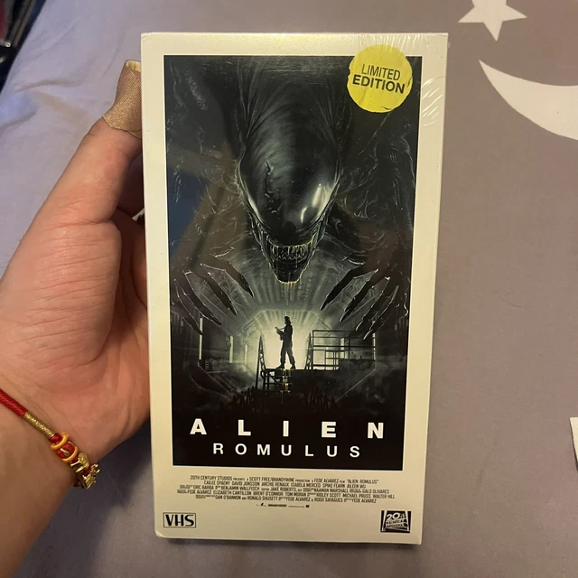 ALIEN ROMULUS VHS Limited Edition 2024 Retro Aliens Sci-fi With Malko ...