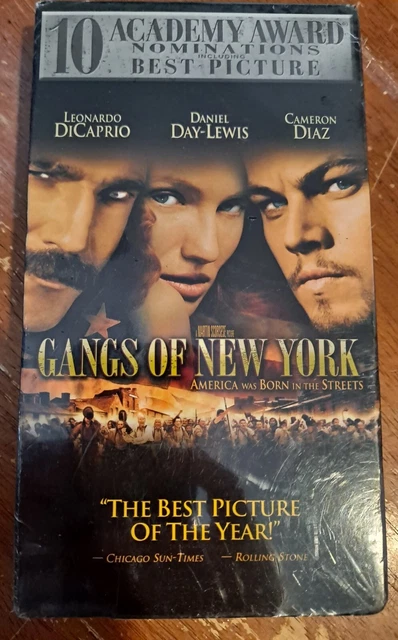 GANGS OF NEW York (VHS, 2003) Leonardo DiCaprio Cameron Diaz £7.21 ...