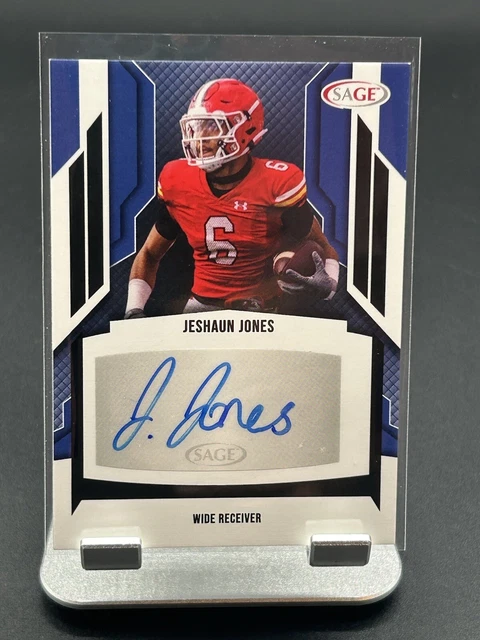 2024 SAGE HIGH Series Autografo Nero Jeshaun Jones RC Auto Vikings EUR ...