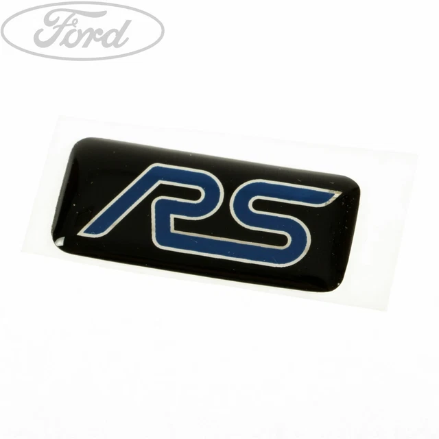 GENUINE FORD FOCUS RS Alloy Wheels Set x4 Centre Cap Badge Emblem 08-11 ...