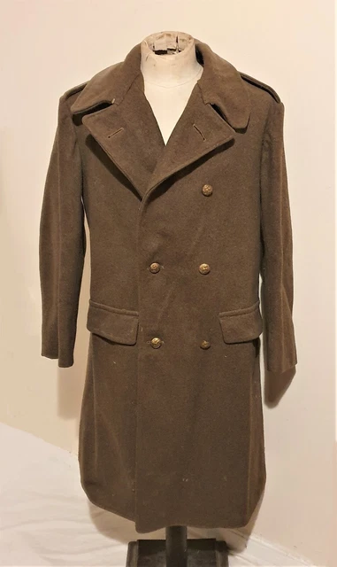 ORIGINAL EARLY WW2 Dunkirk Era British Army Mounted Greatcoat 1939 ...