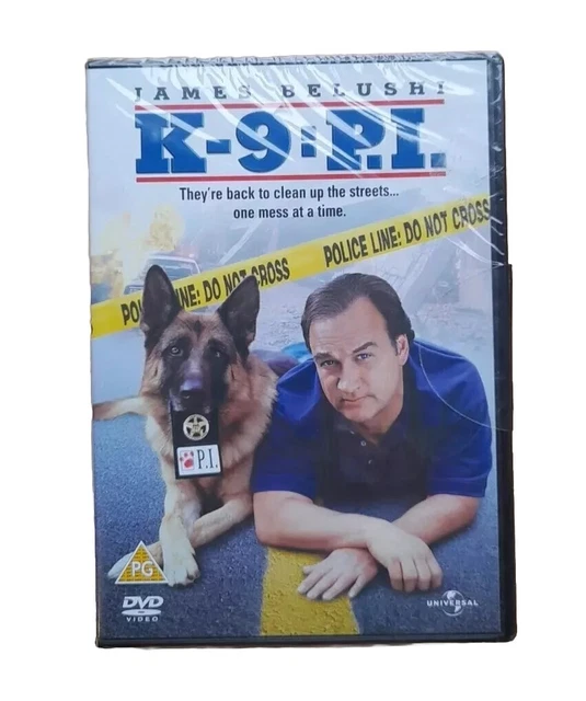 K-9 P.I. DVD - James Belushi 2002 Dog Buddy Cop Comedy Action Film ...