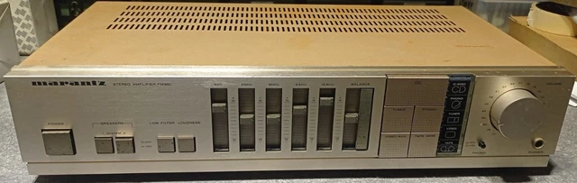 MARANTZ PM 351 Hifi Vintage 1985 Audiophile Amplifer Perfetto Mm/Mc ...