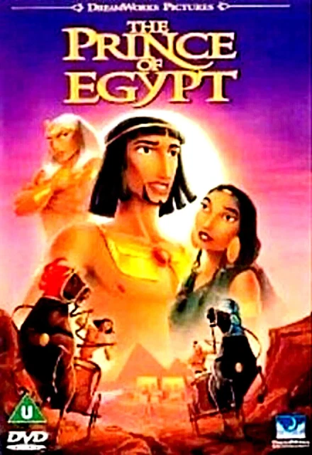 THE PRINCE OF Egypt [DVD-2001, 1-Disc] Region 2, 4. **Great Family Fun!** £5.99 - PicClick UK