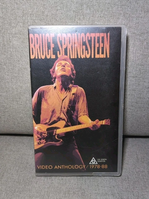 BRUCE SPRINGSTEEN VIDEO Anthology / 1978-88 VHS Video Music Rated G PAL ...